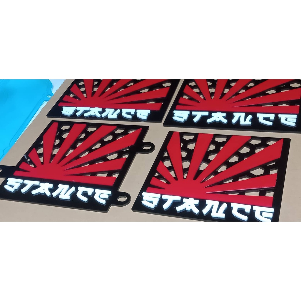 RADIATOR COVER FOR NMAX V1/V2, AEROX V1/V2, CLICK , ADV, PCX MXI ...