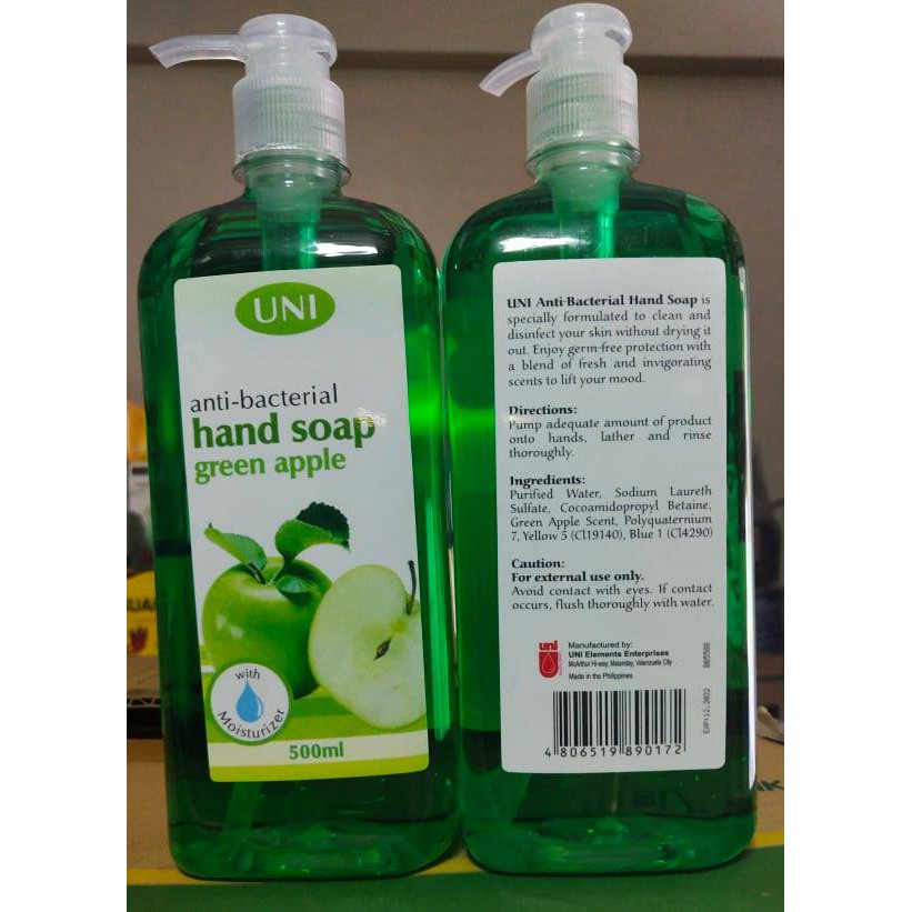 Uni Liquid Hand Soap 500ml Shopee Philippines