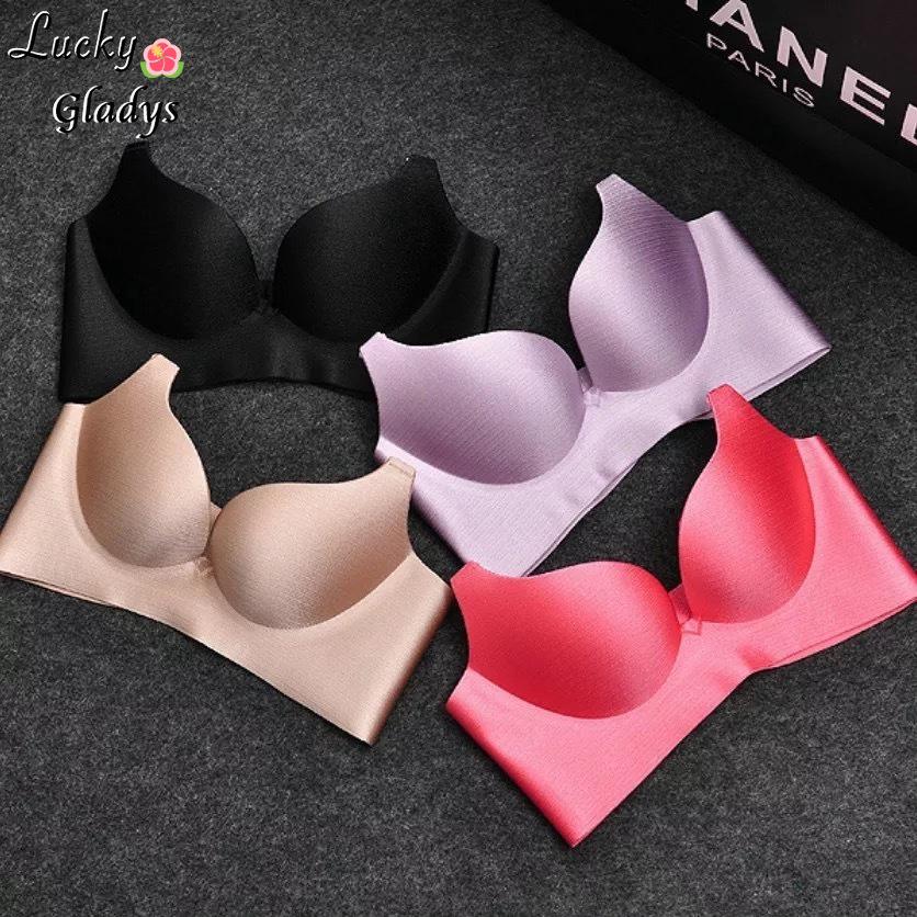 Plus Size 32A-40C Available Bra 4Hooks Wide Side Breast Support Push Up ...