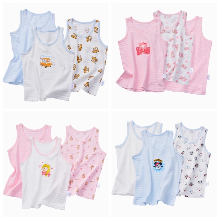 BABA Baby Cotton Sando Clothes For Kids | Shopee Philippines