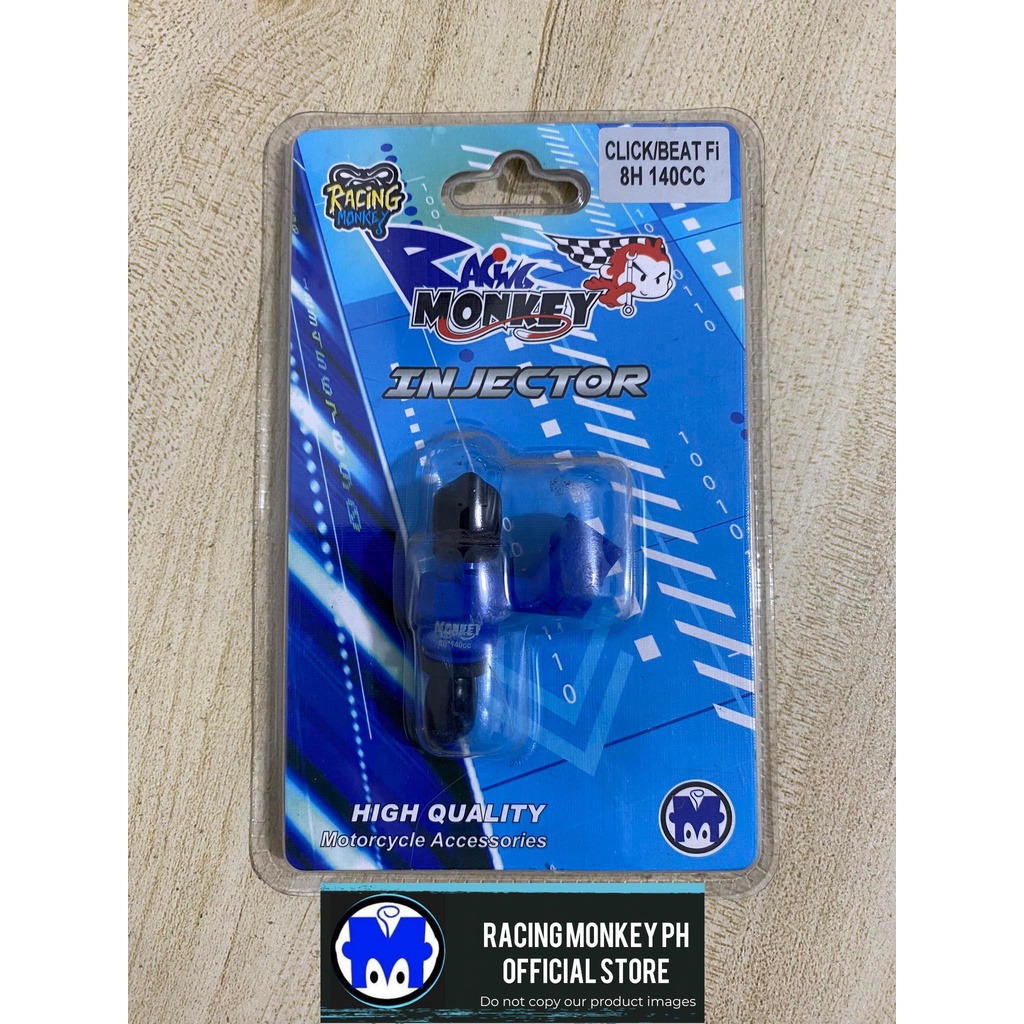 Fuel Injector 8 Holes 140cc (Beat Fi/Click 125/Click 150) Racing Monkey ...
