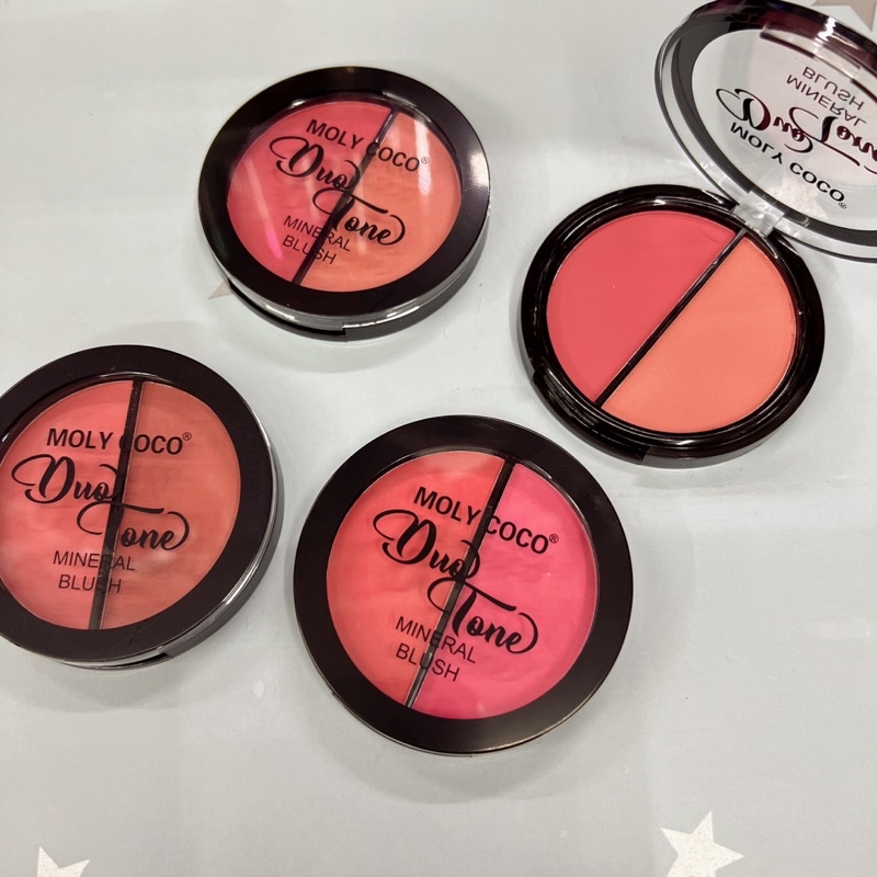 double blush on 2 colours powder blusher Blusher Powder Makeup Matte ...