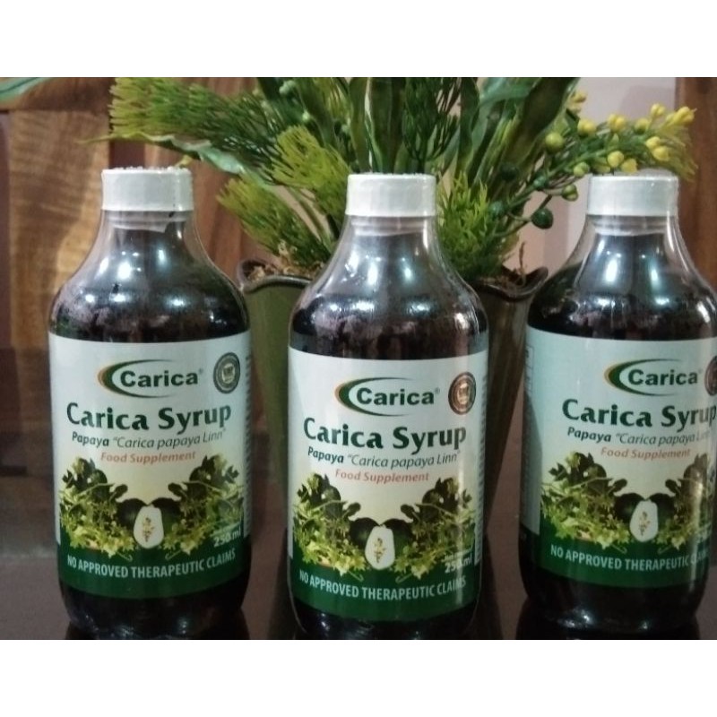 Carica Papaya Syrup 250ml | Shopee Philippines