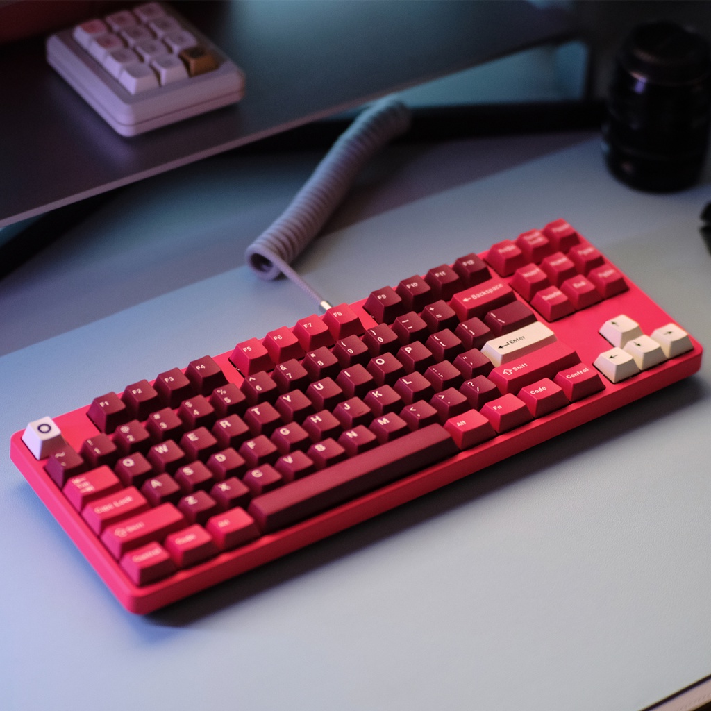 Aifei PBT Keycaps Two-color injection 173 Keys Set Cherry Profile ...