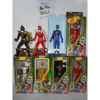 BANDAI Power Rangers Dino Thunder/ Bakuryuu Sentai Abaranger Abare Red ...