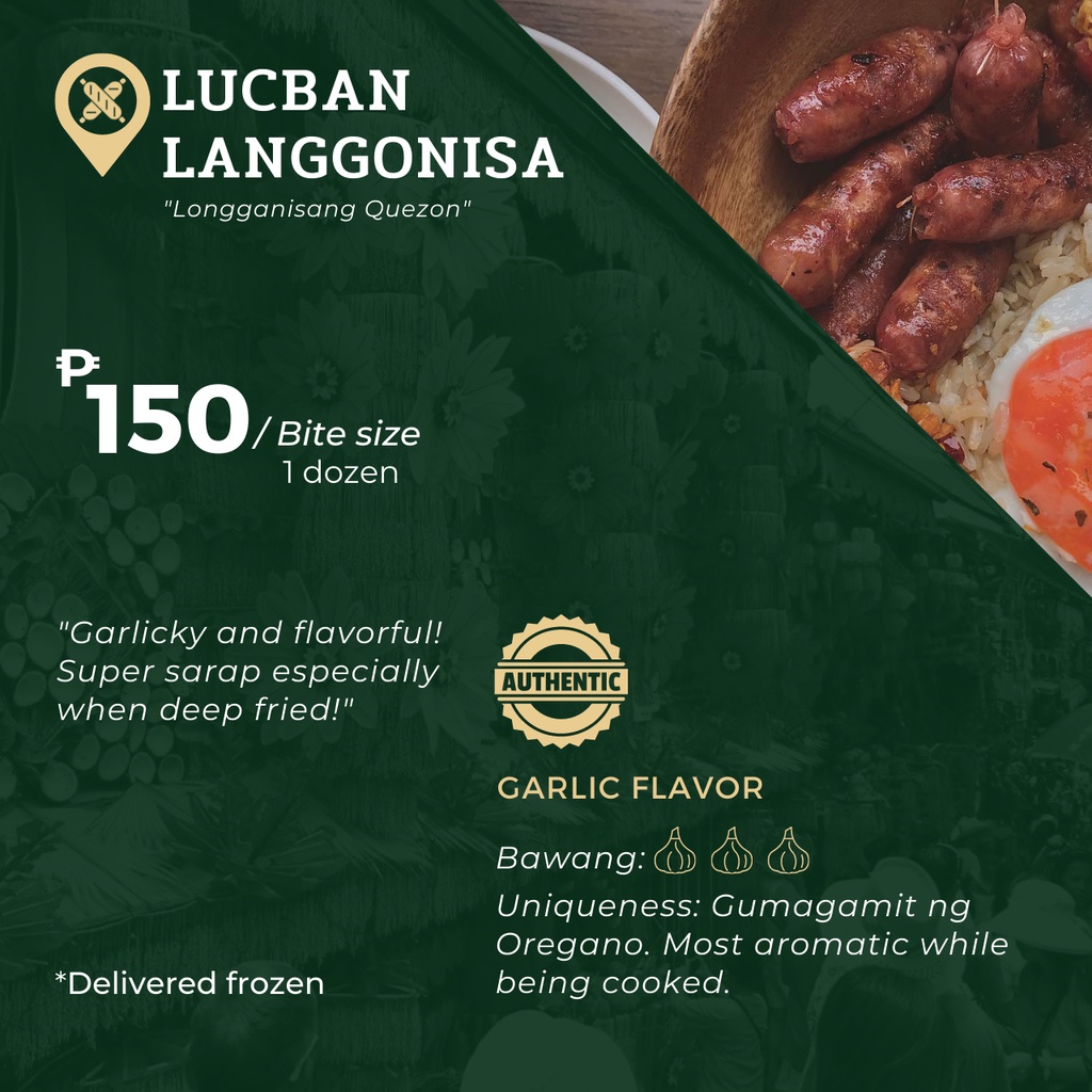 Lucban Longganisa "Longganisang Quezon" 1 dozen | Shopee Philippines