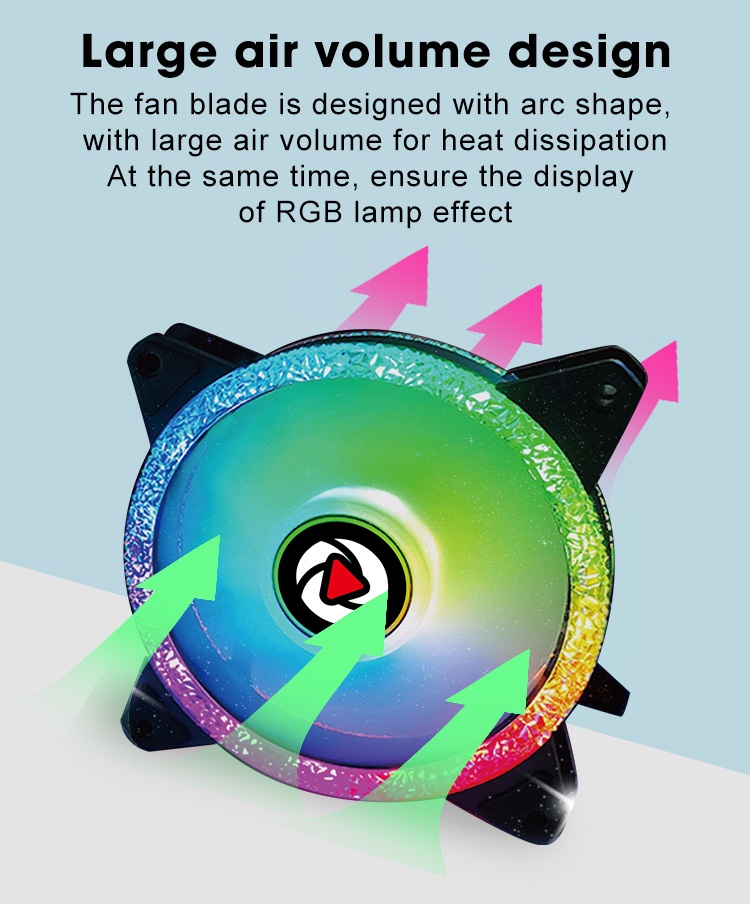 INPLAY ARGB Fan 120MM COOLING FAN For PC CASE M10 | Shopee Philippines