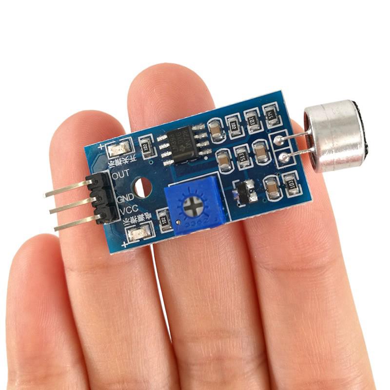 5pcs Voice Detection Sensor Module Sound Recognition Module Shopee