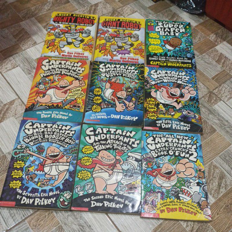 captain underpants ricky ricotta's giant mighty robot vs the mutant by ...