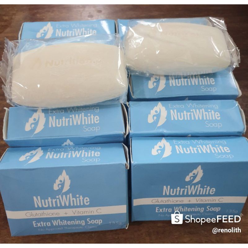 Nutriwhite Glutathione + Vitamin C Extra Whitening Soap (COD) Authentic ...