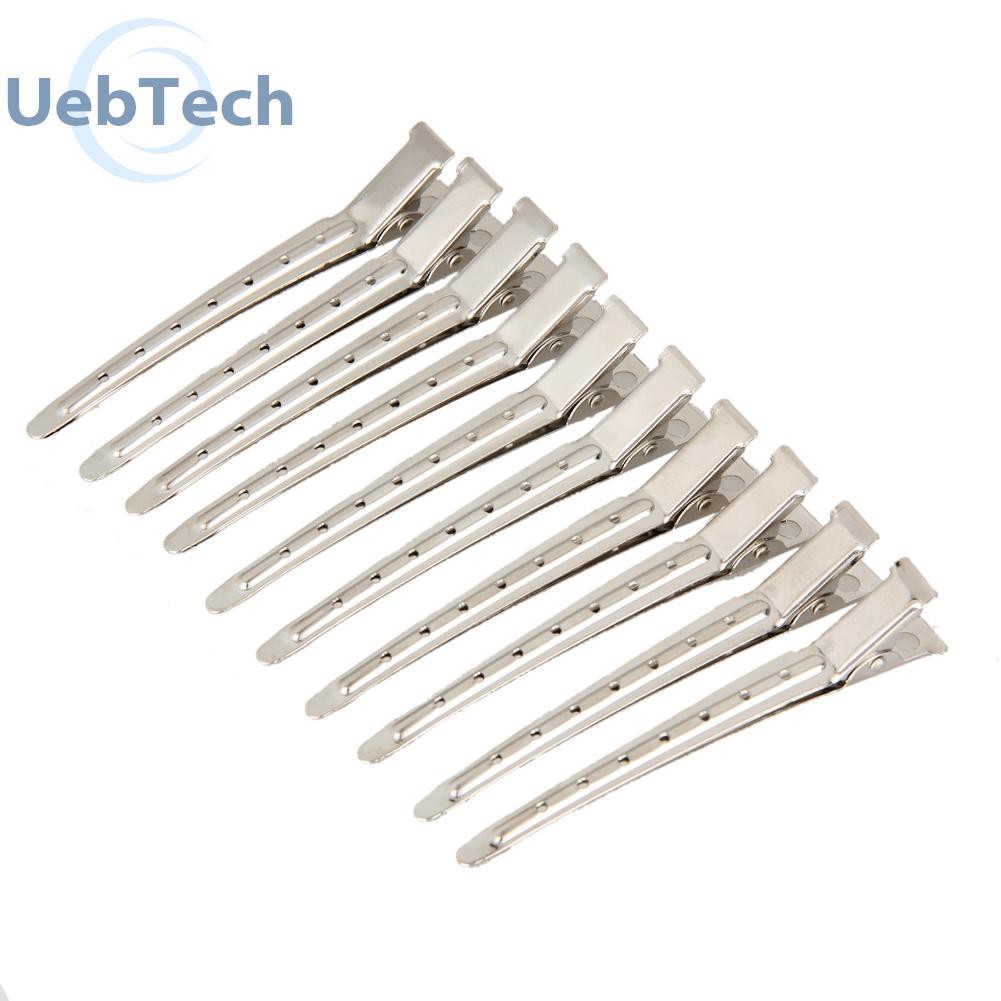 MIAON 10pcs Hair Clips Hair Stainless Steel Hairdressing Sectioning ...