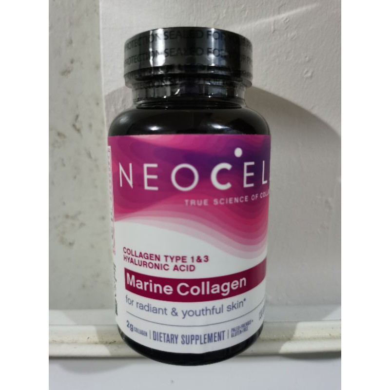 NeoCell Marine collagen capsule type 1 3 hyaluronic acid beauty anti ...
