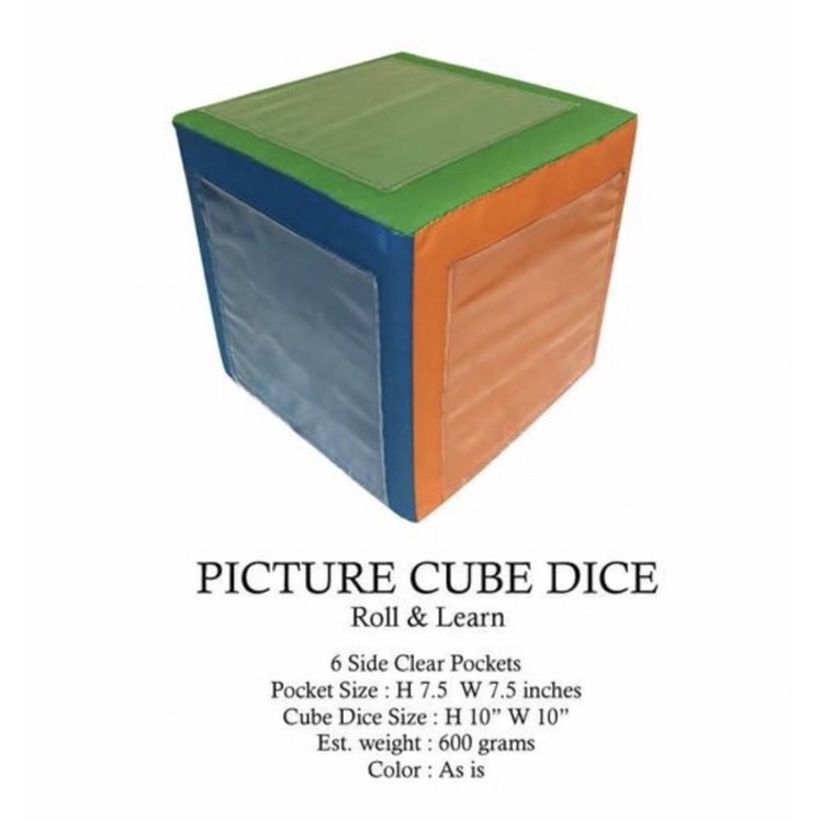 Picture Cube Dice Educational | Shopee Philippines
