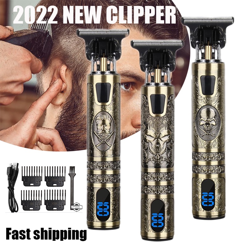 USB T9 Electric Hair Cutting Machine Rechargeable New Hair Clipper Man Shaver Trimmer For Men ...