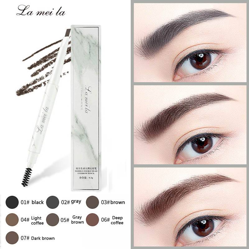 lameila eyebrow double-headed automatic eyebrow pencil waterproof long ... lameila eyebrow double-headed automatic eyebrow pencil waterproof long ...