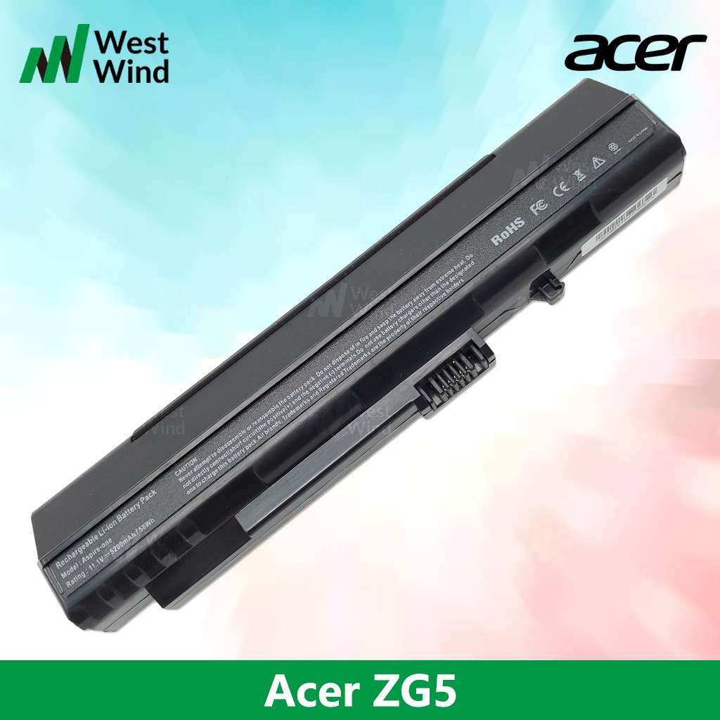 Battery for Acer Aspire One Laptop UM08A51 UM08A73 ZG5 A150 | Shopee ...