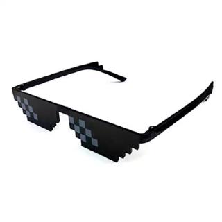 Game Minecraft Goggles Glasses Thug Life 8-Bit MLG Pixelated Sunglasses ...