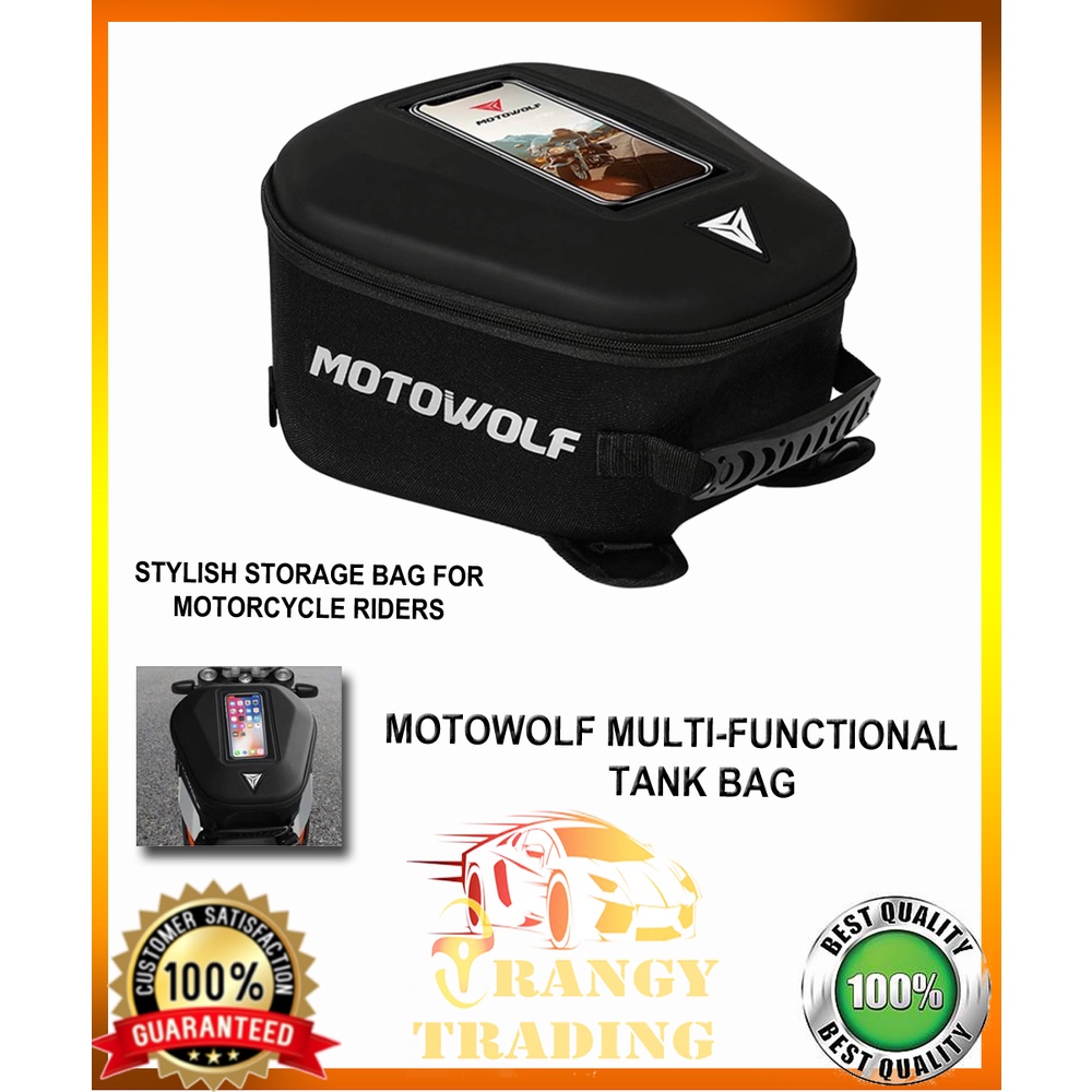 Motowolf Waterproof Tank Bag for Motorcycle Riders - Original | Shopee ...