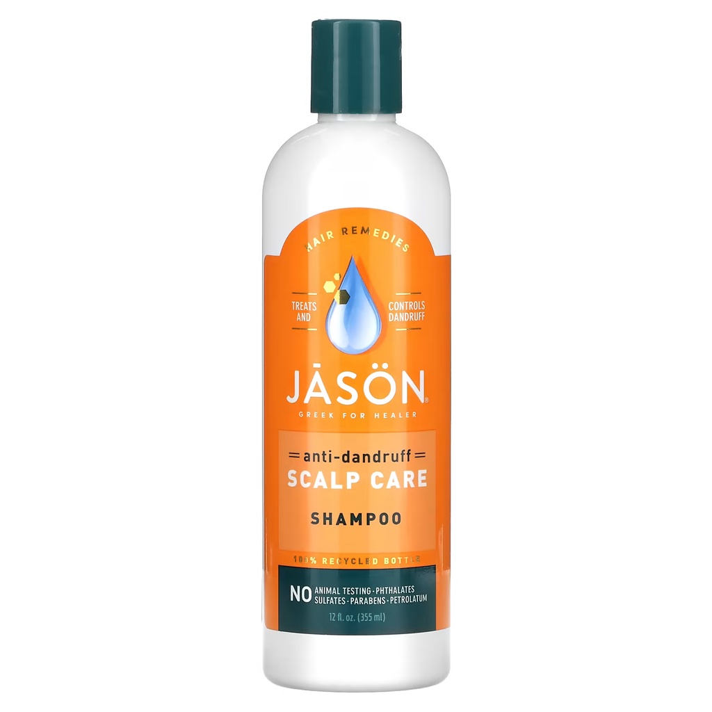 Jason Natural Anti-Dandruff Scalp Care Shampoo 355ml | Shopee Philippines