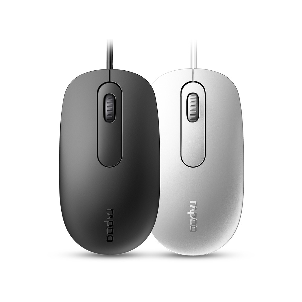 Rapoo N200 / N120 Wired Mouse 1000 DPI Optical USB Entry Level Mouse ...