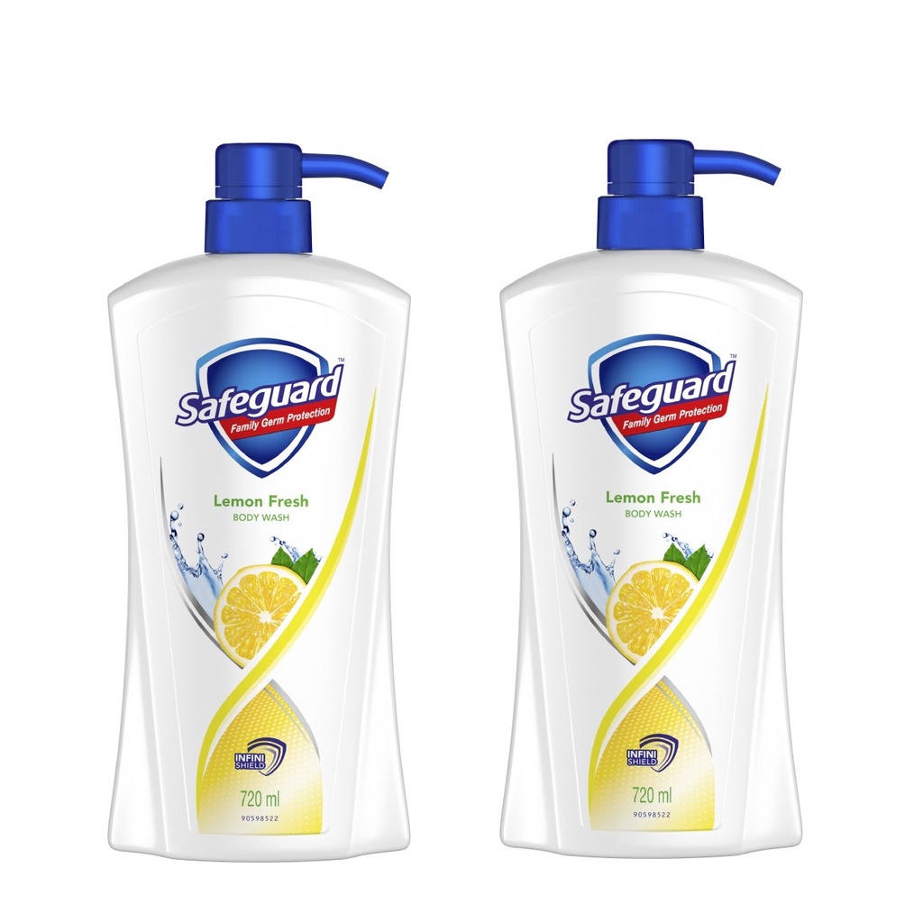 Safeguard Lemon Fresh Body Wash 720ml set of 2 | Shopee Philippines