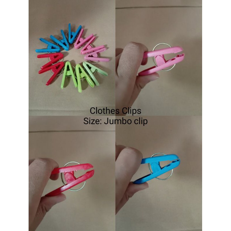 CLOTHES CLIPS - JUMBO (30pcs) | Shopee Philippines