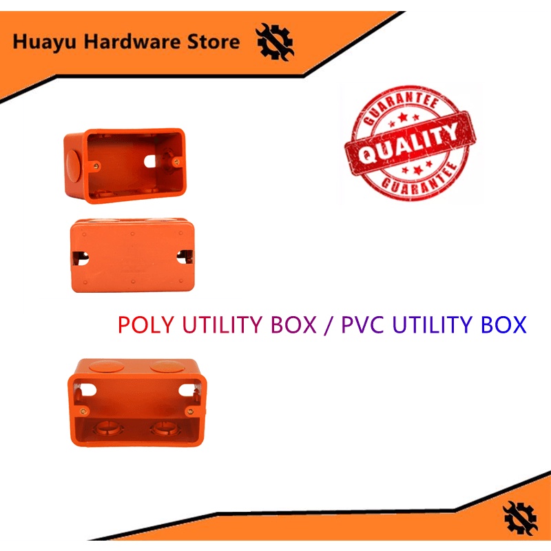 POLY UTILITY BOX / PVC UTILITY BOX | Shopee Philippines