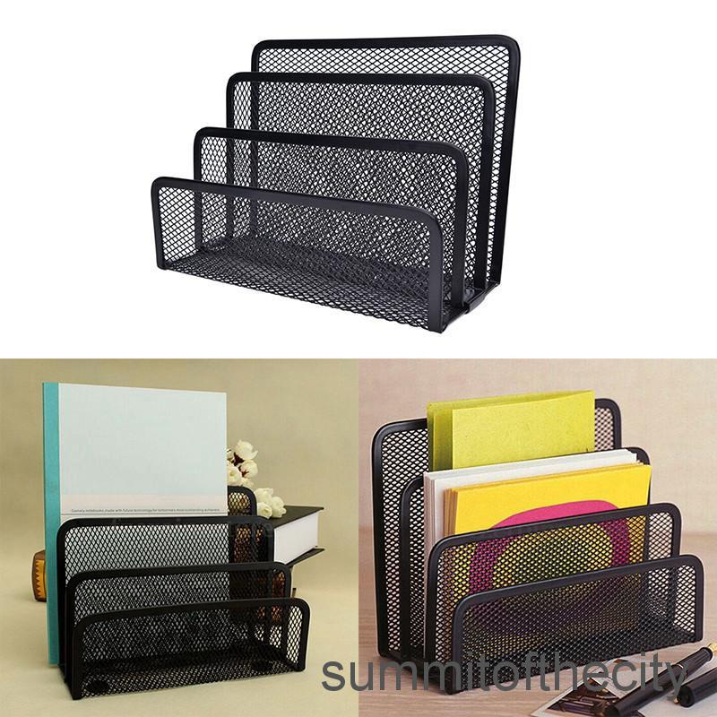 Divider Magazine Holder File Rack Office Home Storage Box Trays ...