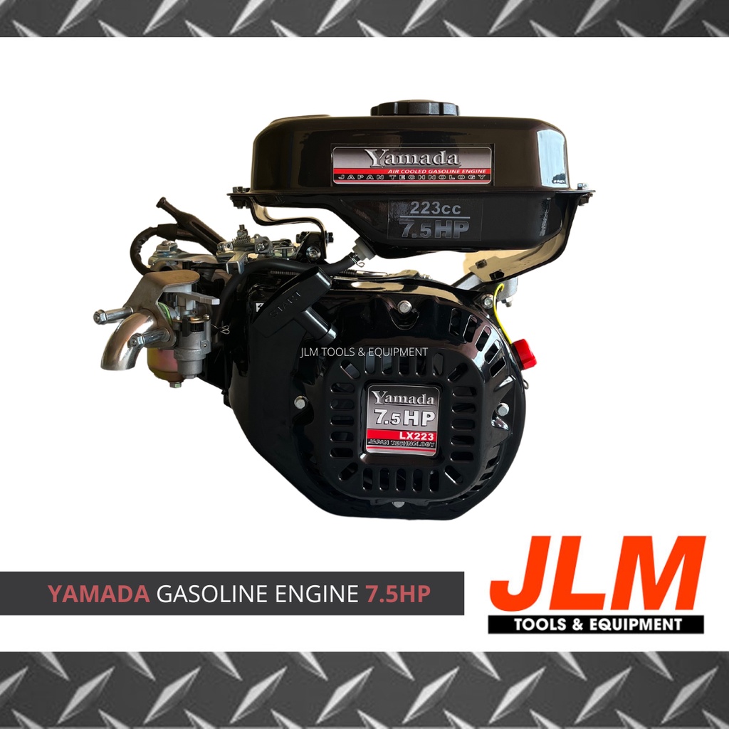 YAMADA Gasoline Engine 7.5HP High Speed LX223 Marine Type (for Boat ...