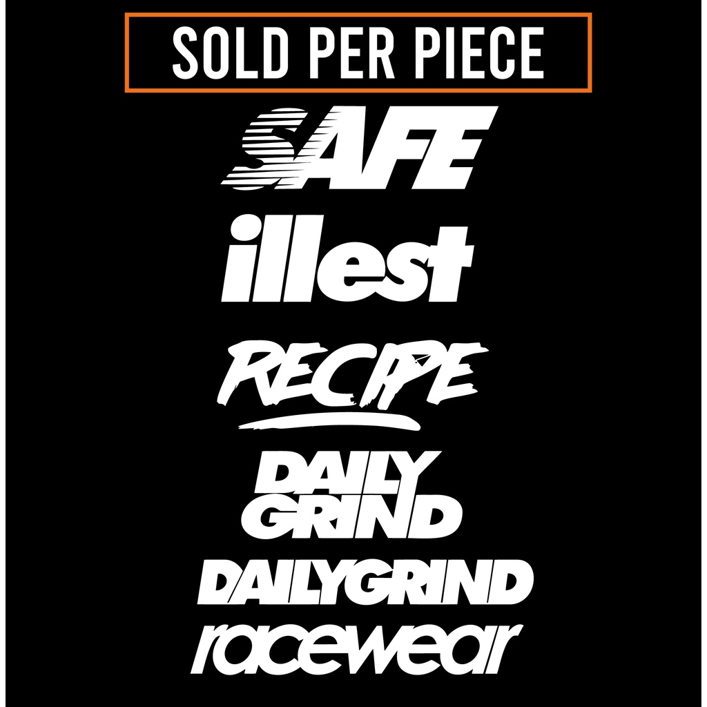 Motorcycle Sticker & Car Sticker Decals Vinyl High Adhesive Weather ...