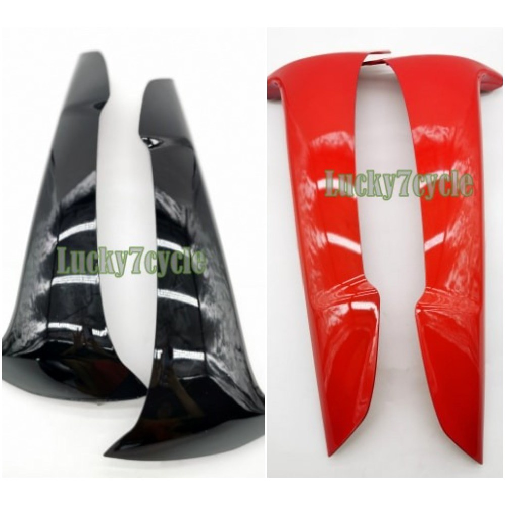 leg shield wave100R left and right ( red , black ) | Shopee Philippines