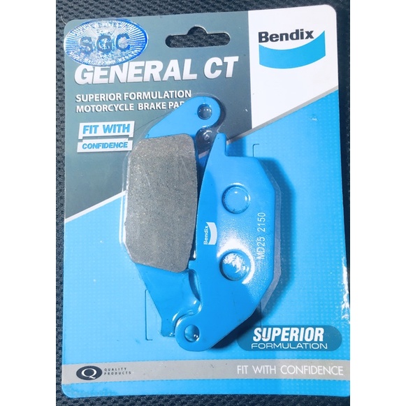 BENDIX BRAKE PADS MD25for Raider 150(rear), Honda Xrm trinity(rr ...