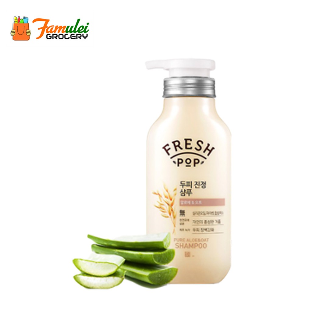 Fresh Pop Pure Aloe Oat Shampoo/Conditioner 500ml | Shopee Philippines