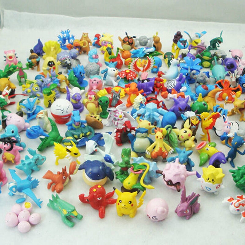 Wholesale Random 24PCS Cute Pokemon Go Mini Lots Pearl Figures New for ...