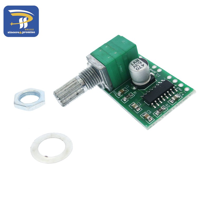 PAM8403 mini 5V digital amplifier board with switch potentiometer can ...