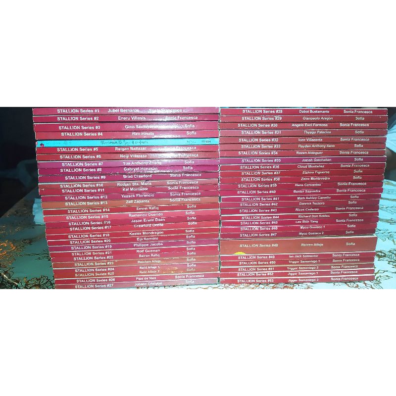 PHR Stallion Series Sold by Set (Complete) | Shopee Philippines