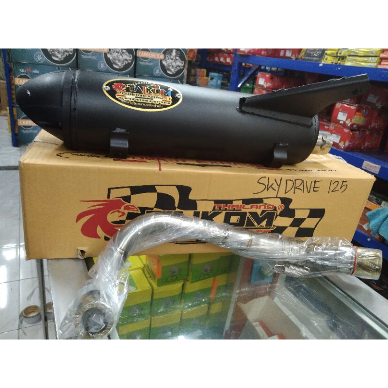 Muffler pipe V3 Taikom for Skydrive 125 | Shopee Philippines