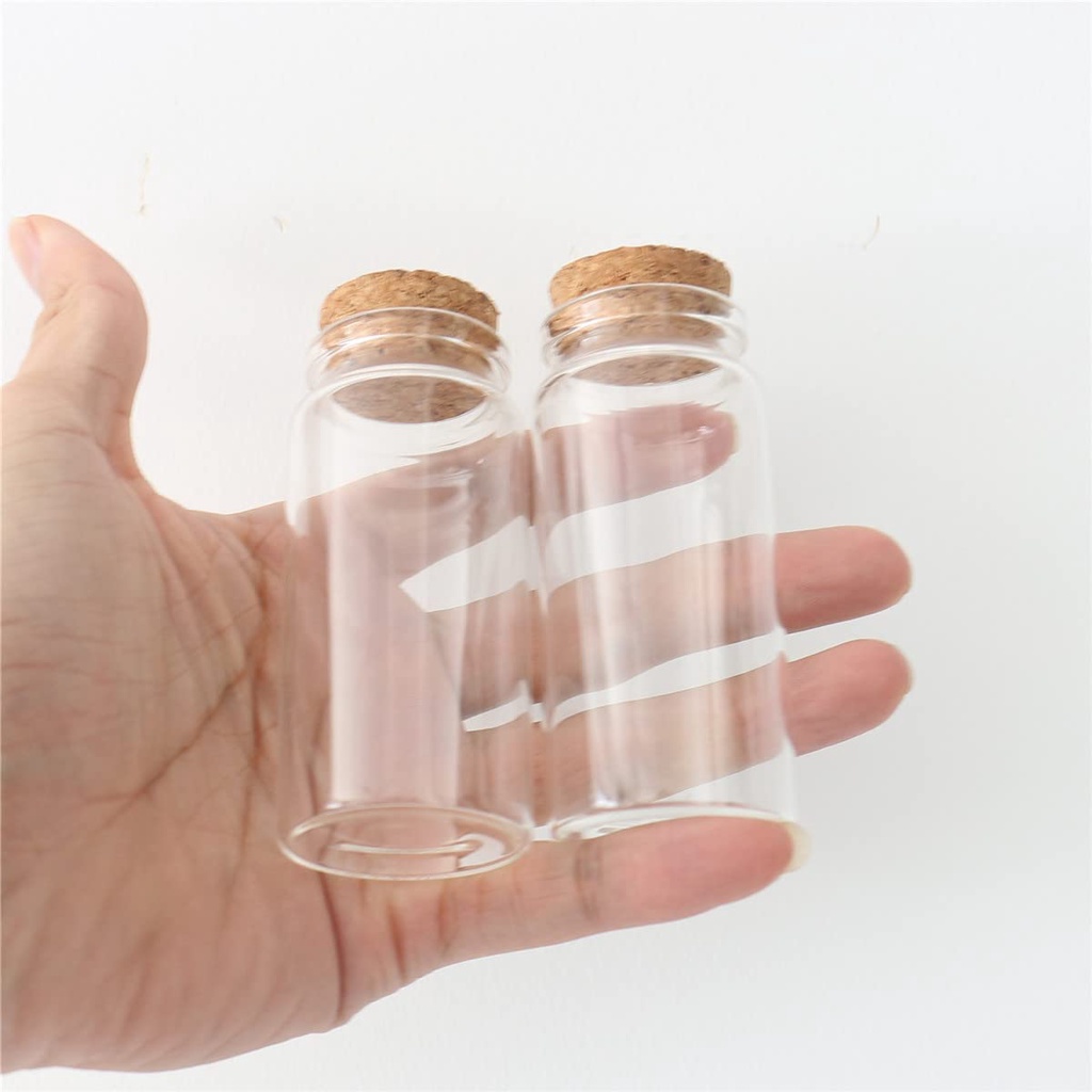 60 ml Glass Bottles with Cork Lid APL | Shopee Philippines