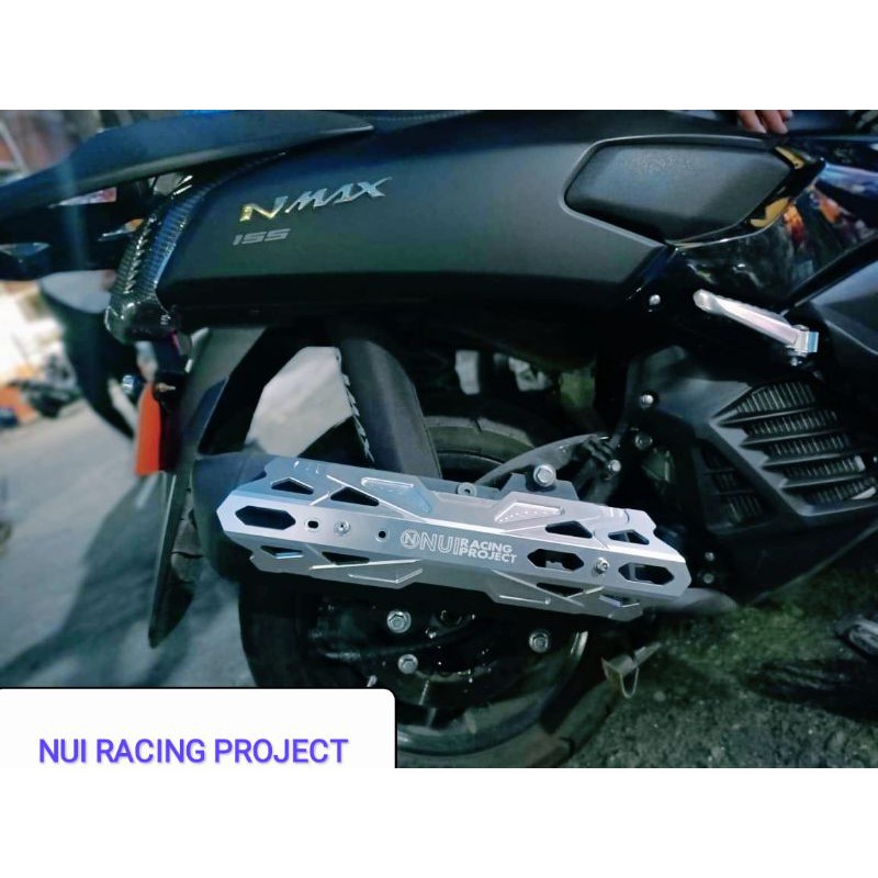 NUI RACING CNC HEAT GUARD FOR NMAX PCX CLICK FORZA | Shopee Philippines
