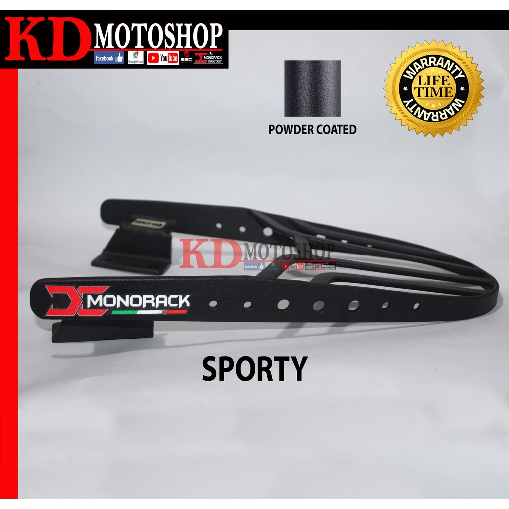 Yamaha MIO Sporty DC Monorack Bracket | Shopee Philippines