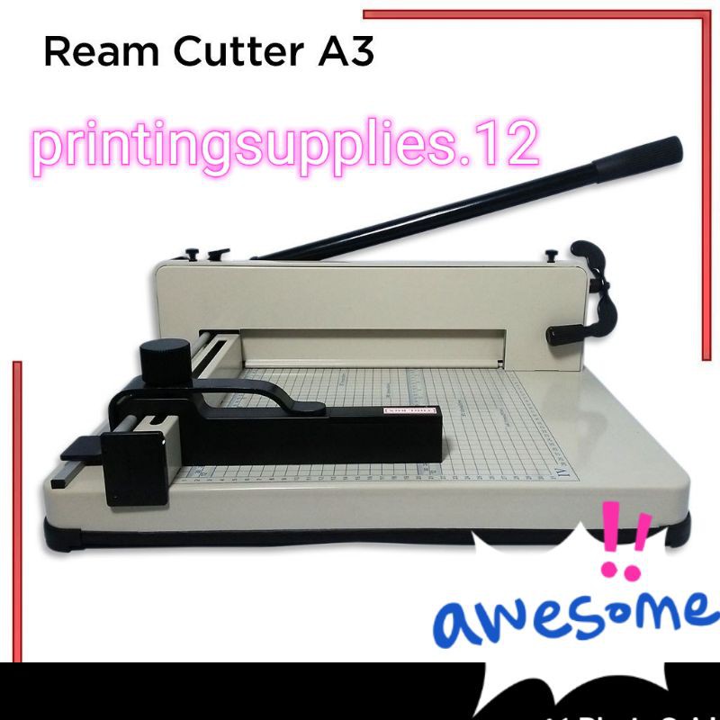 QUAFF REAM CUTTER A3 SIZE HEAVY DUTY | Shopee Philippines