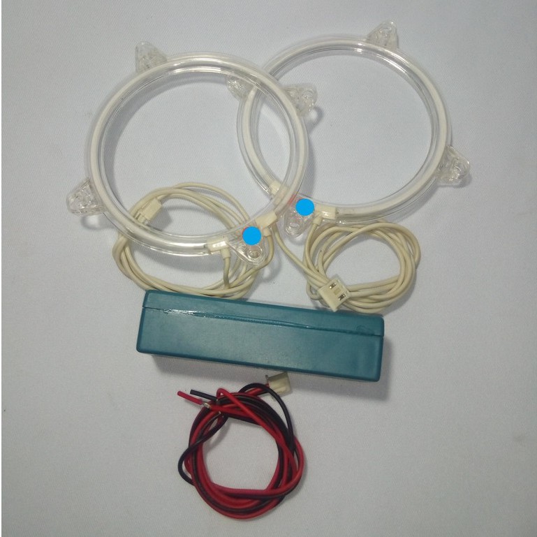 LIGHT 2 PC. ROUND NEON w/ adapter (no switch) | Shopee Philippines