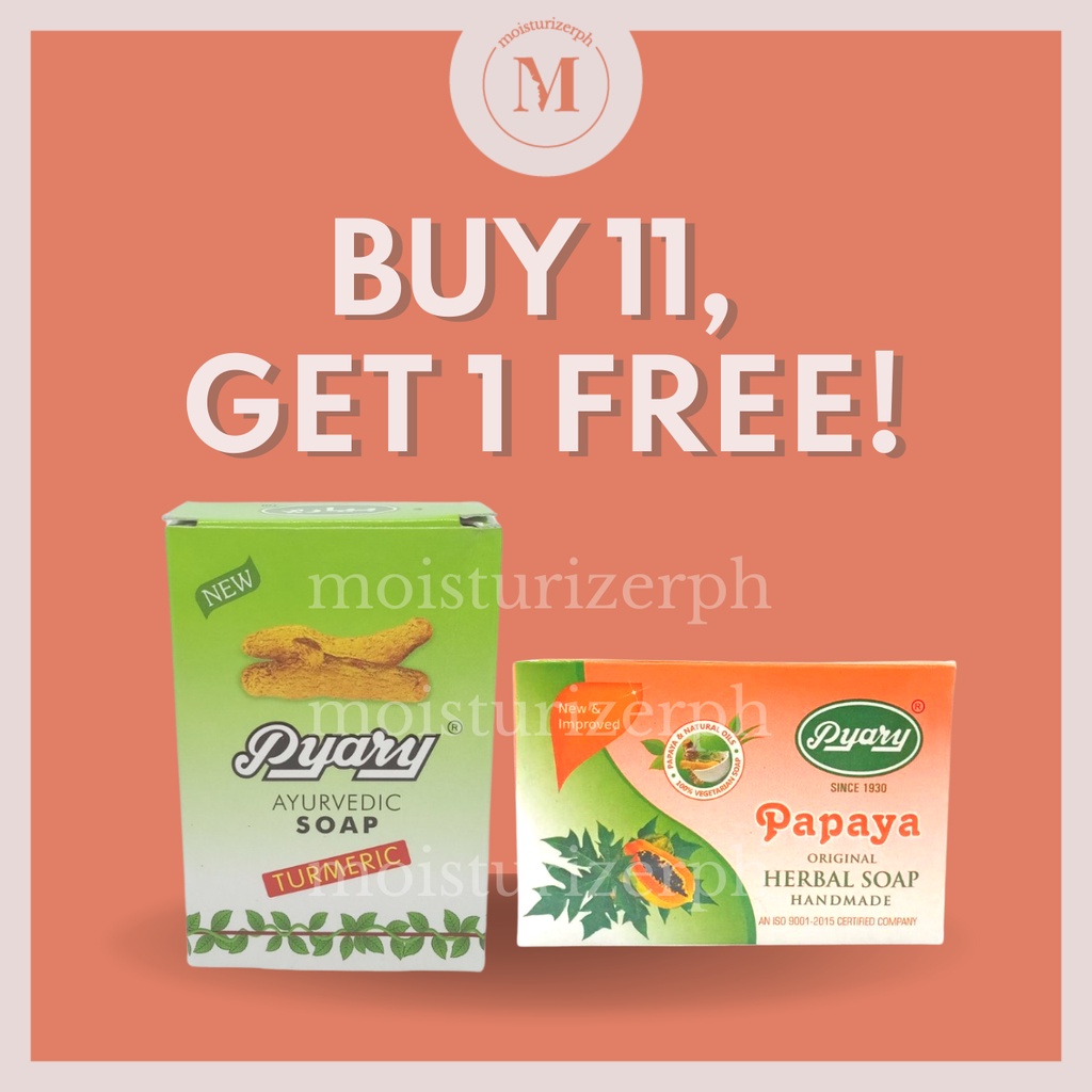 101% ORIGINAL PYARY TURMERIC PAPAYA SOAP 75G ANTI-ACNE ANTI-AGING ...