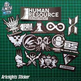 Arknights Logo Sticker/Arknights Sticker Pack/Arknight Sticker | Shopee ...