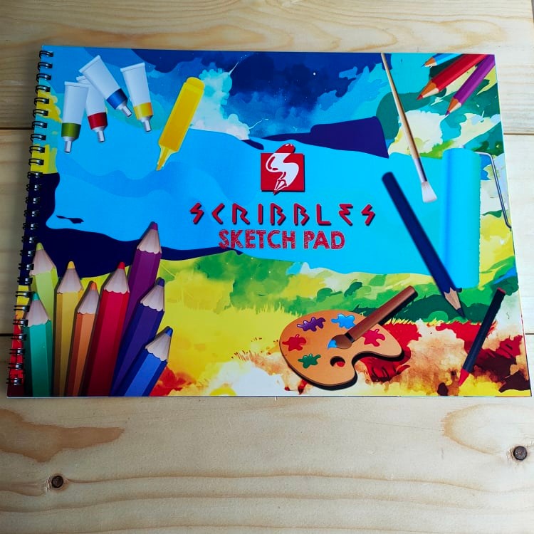 Scribbles Sketch Pad 9x12 inches | Shopee Philippines