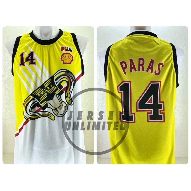 Very RARE BENJIE PARAS #14 SHELL RIMULA-X 1995 PBA Retro Full ...