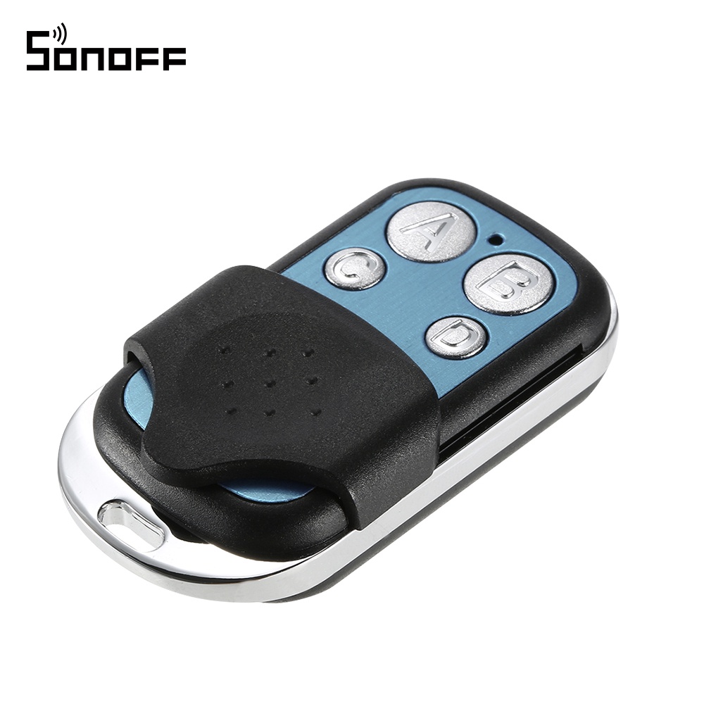 SONOFF RF Remote 433MHz 4 Button 4 Key Controller No Battery | Shopee ...