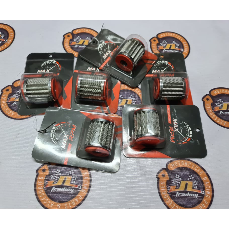 MAX RPM STAINLESS WASHABLE OIL FILTER FOR SNIPER 135 / SNIPER 150 /VEGA ...