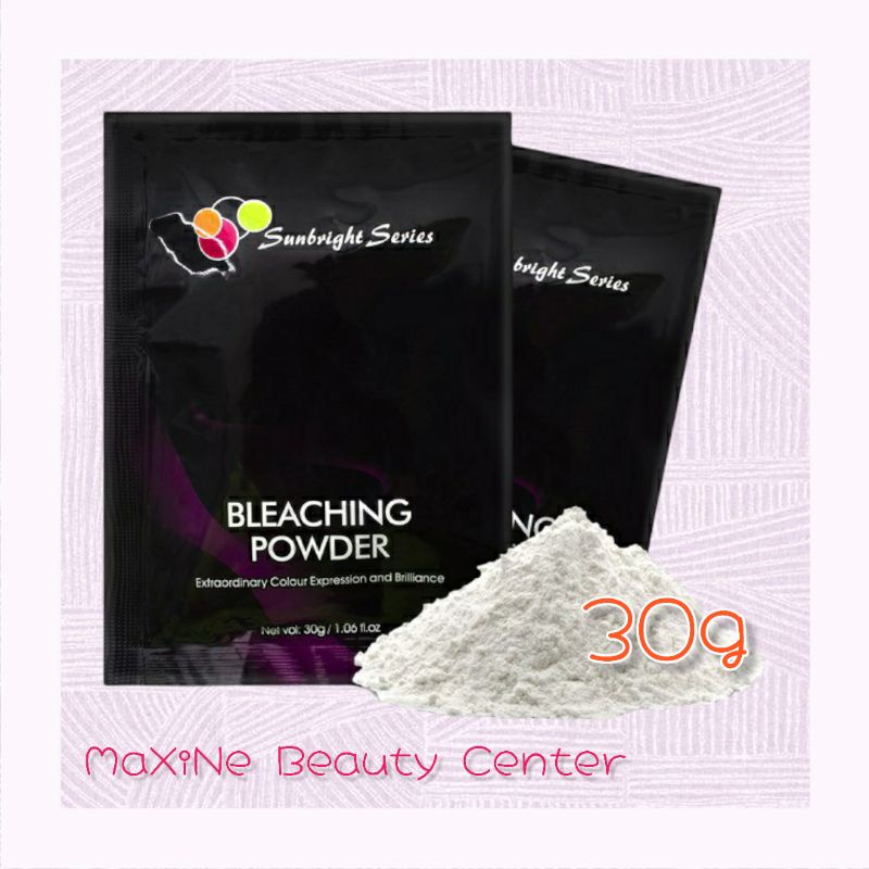 SUNBRIGHT series bleaching powder 30g | Shopee Philippines