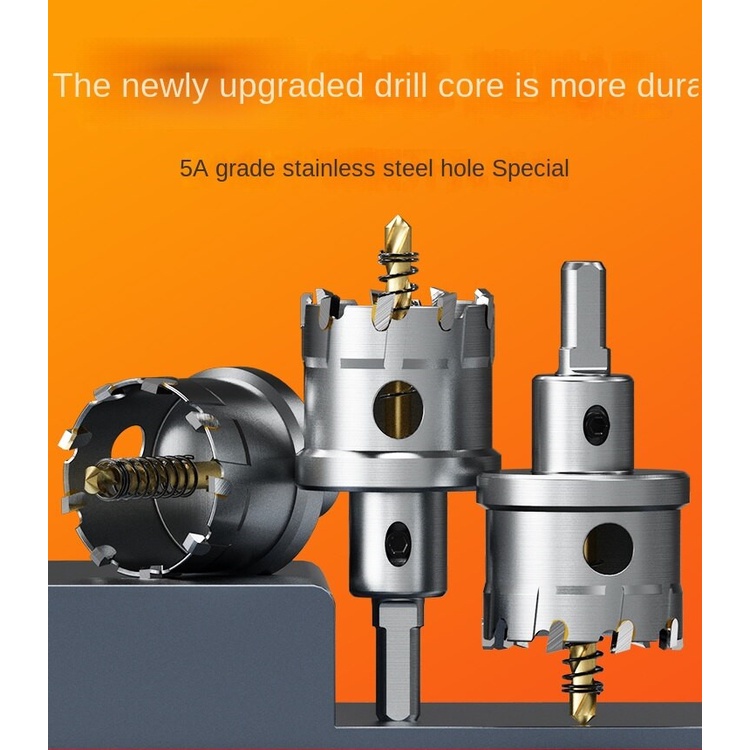 tainless steel hole saw Carbide Hole Saw Cutter Heavy Duty | Shopee Philippines